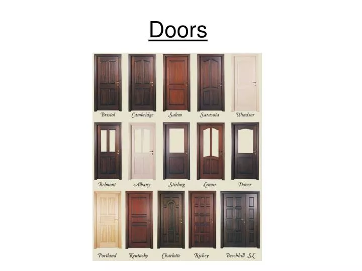PPT - Doors PowerPoint Presentation, free download - ID:6663865