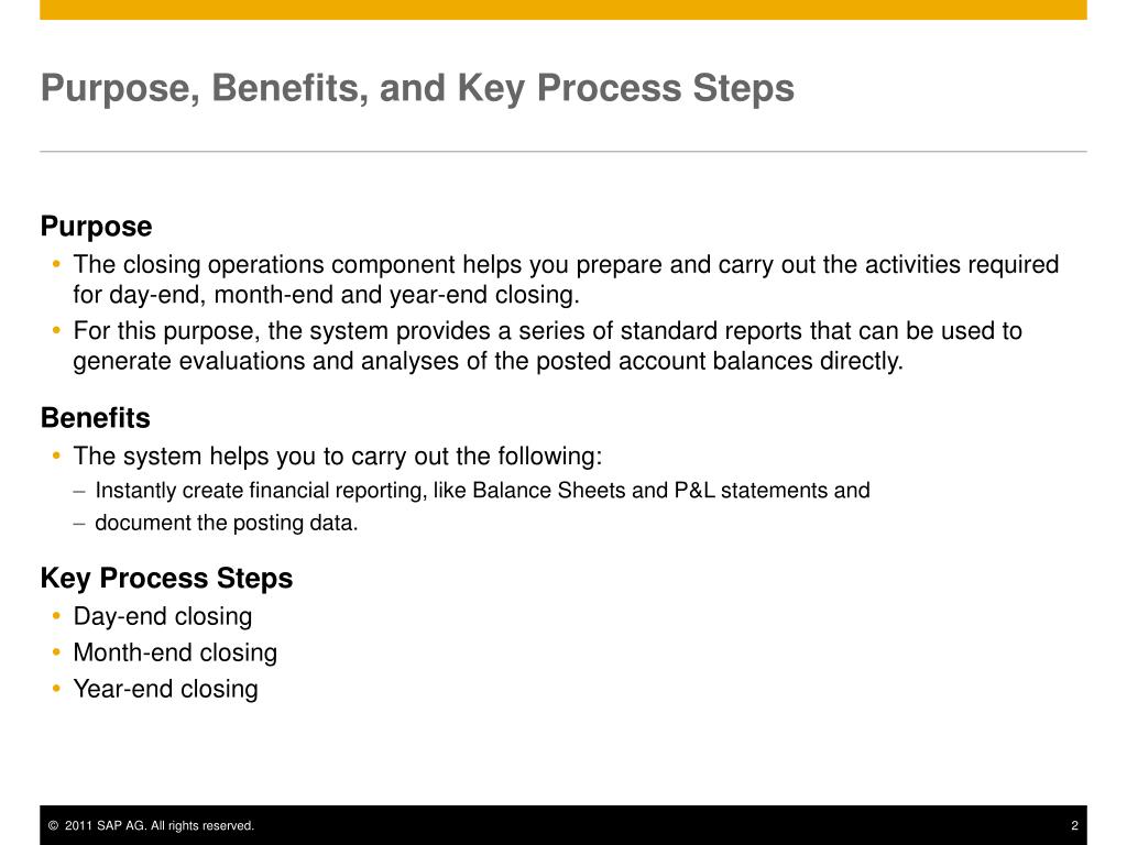 PPT - Period End Closing Financial Accounting PowerPoint Presentation ...