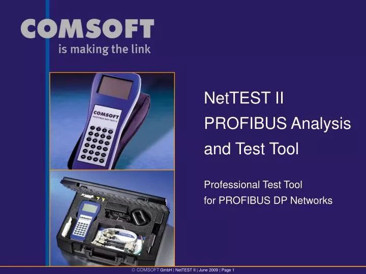 PPT - Professional Test Tool for PROFIBUS DP Networks PowerPoint ...