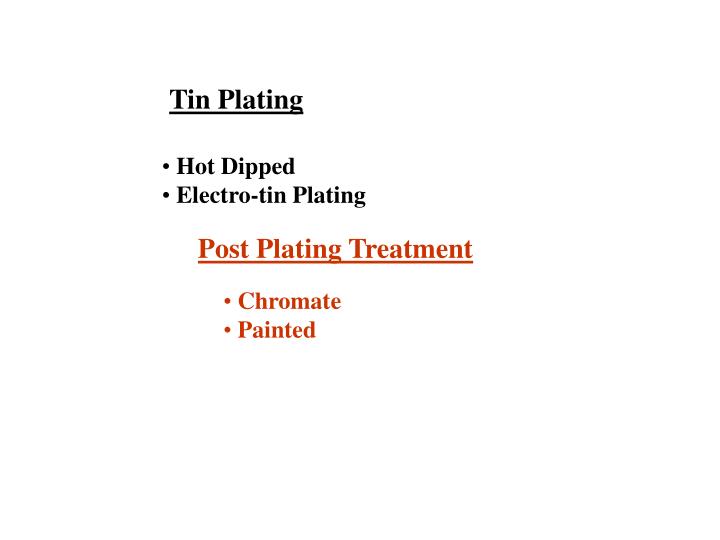 PPT - Tin & Terne Coated Steel PowerPoint Presentation - ID:6665061