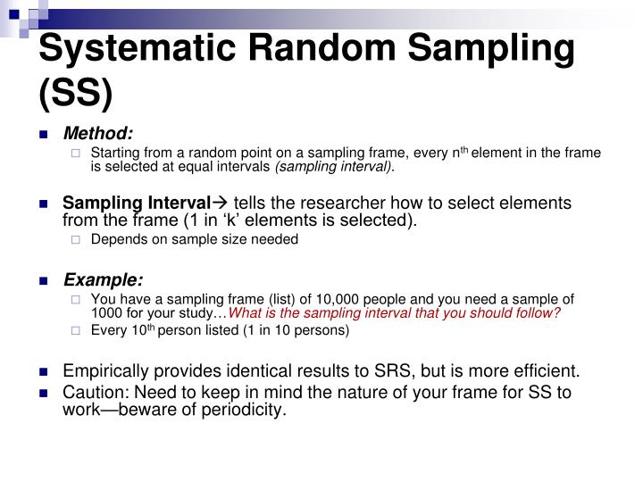 PPT - PROBABILITY SAMPLING: CONCEPTS AND TERMINOLOGY PowerPoint ...