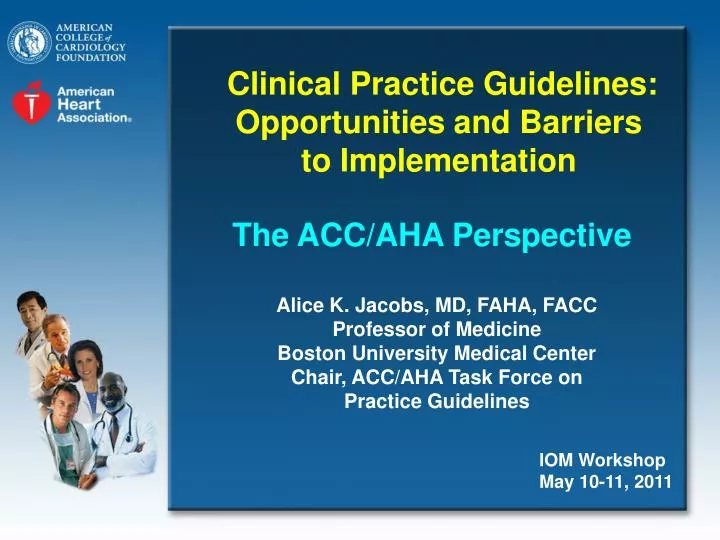 PPT - The ACC/AHA Perspective PowerPoint Presentation, free download ...