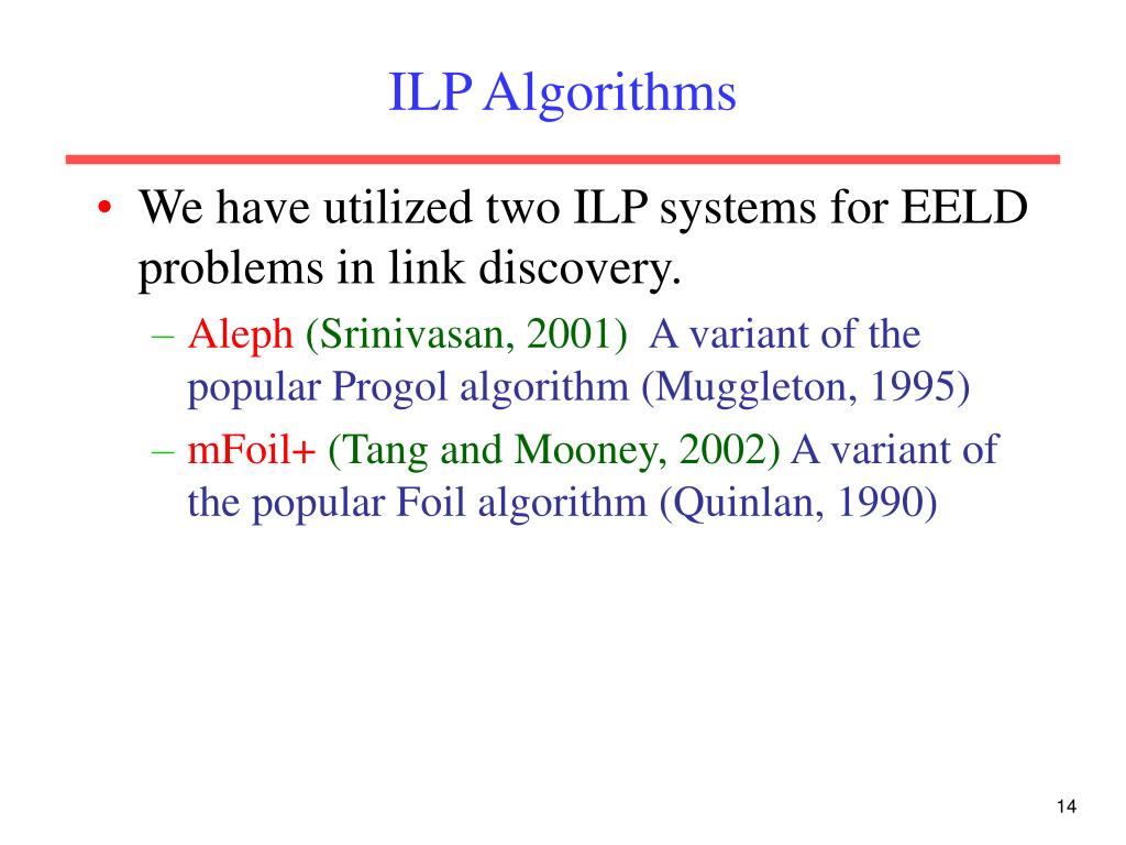 Ppt Relational Data Mining With Inductive Logic Programming For Link Discovery Powerpoint