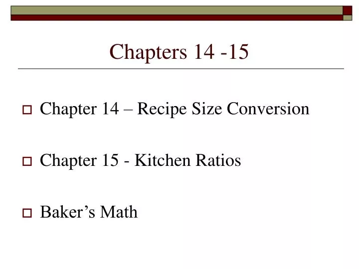 PPT - Chapters 14 -15 PowerPoint Presentation, free download - ID:6667167