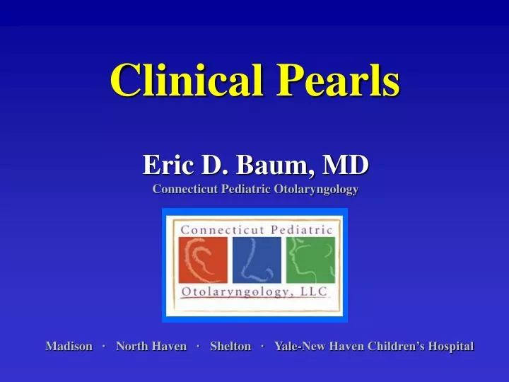 PPT - Clinical Pearls PowerPoint Presentation, free download - ID:6668547