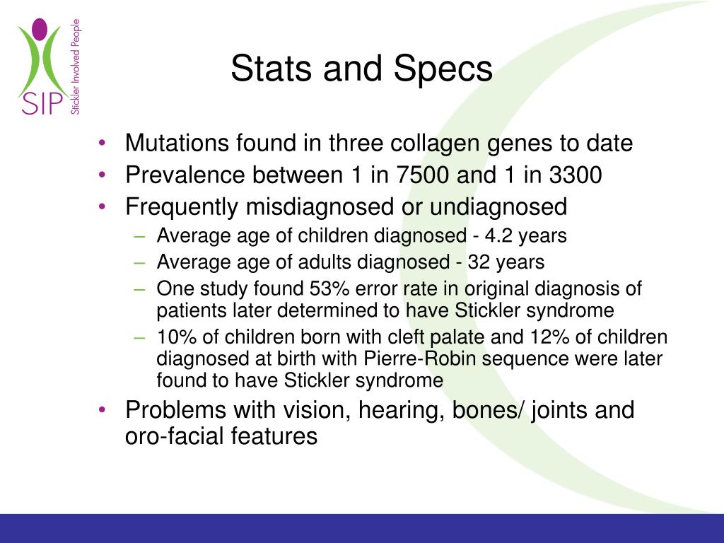 PPT - Stickler Syndrome: A Physician’s Overview PowerPoint Presentation ...