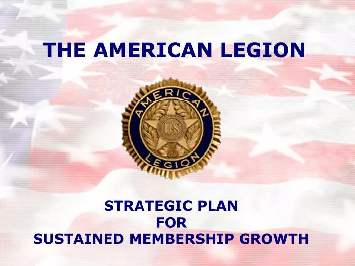 PPT - THE AMERICAN LEGION PowerPoint Presentation, free download - ID ...