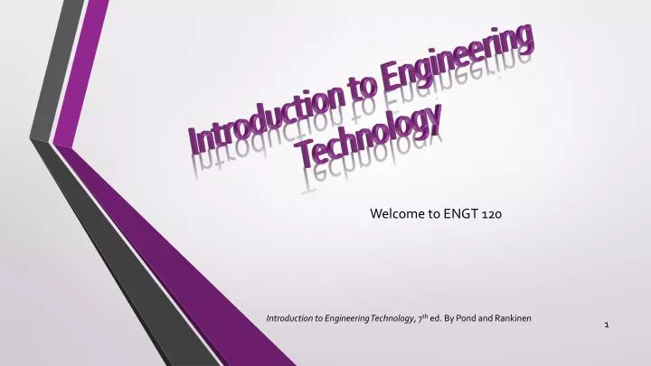PPT - Introduction to Engineering Technology PowerPoint Presentation ...