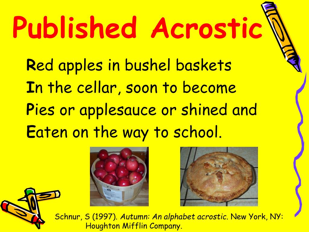 PPT - Acrostic Poetry 5 th Grade PowerPoint Presentation, free download ...
