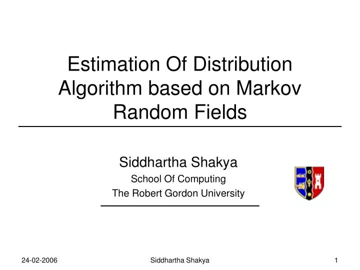 Ppt Estimation Of Distribution Algorithm Based On Markov Random Fields Powerpoint Presentation 4018
