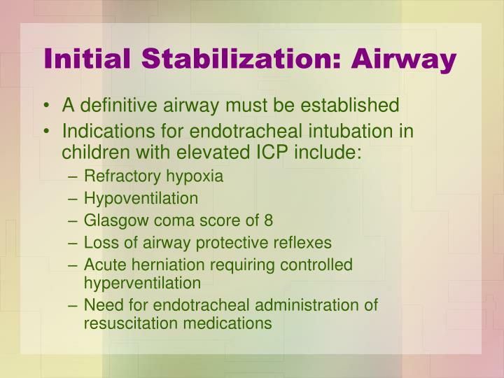 PPT - Increased Intracranial Pressure Management PowerPoint ...