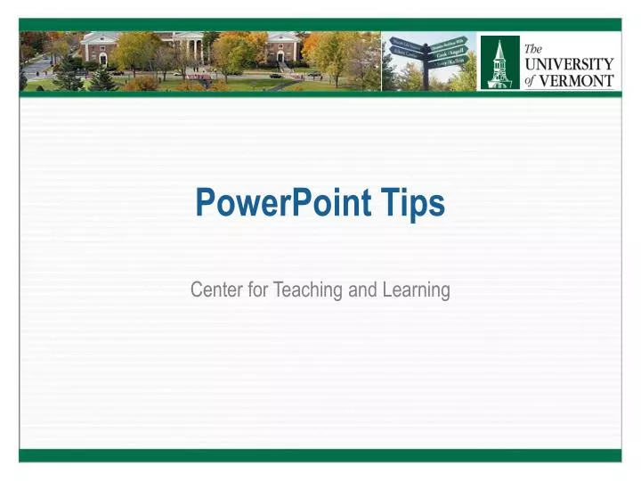 PPT - PowerPoint Tips PowerPoint Presentation, free download - ID:6673095