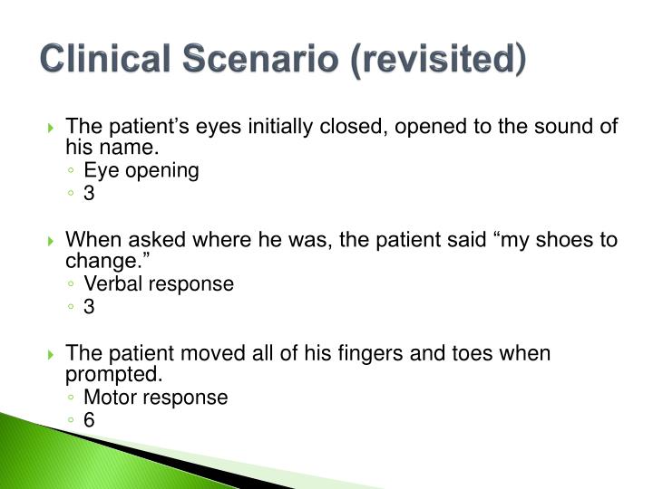PPT - Glasgow Coma Scale PowerPoint Presentation - ID:6673617