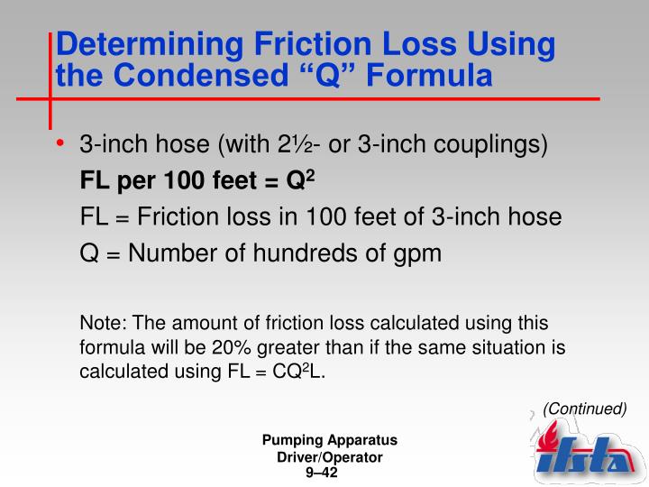 PPT - Pumping Apparatus Driver/Operator — Lesson 9 PowerPoint ...