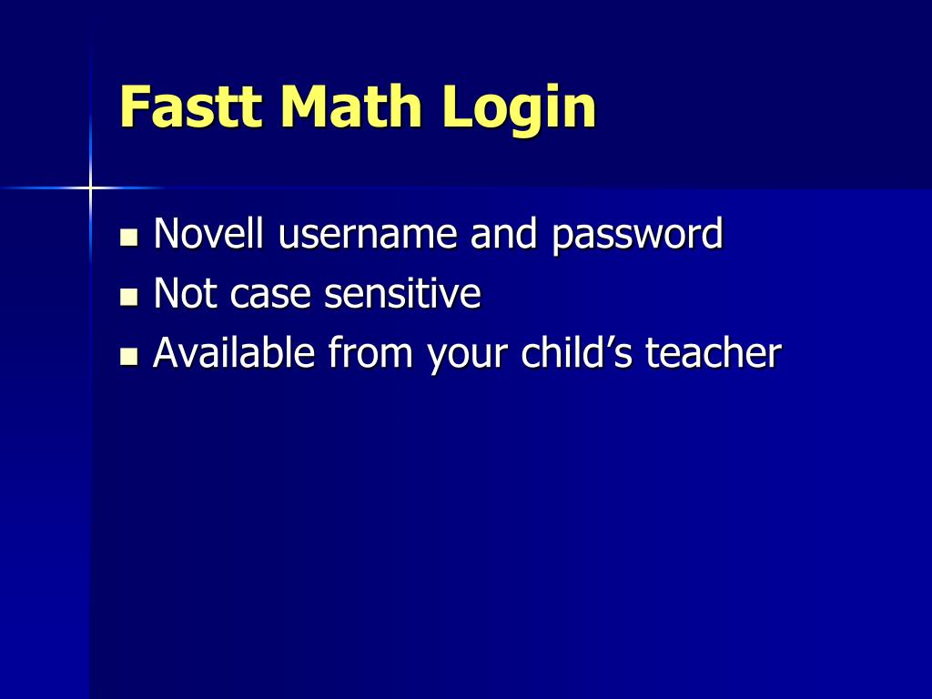 PPT - Fastt Math PowerPoint Presentation, free download - ID:6674260