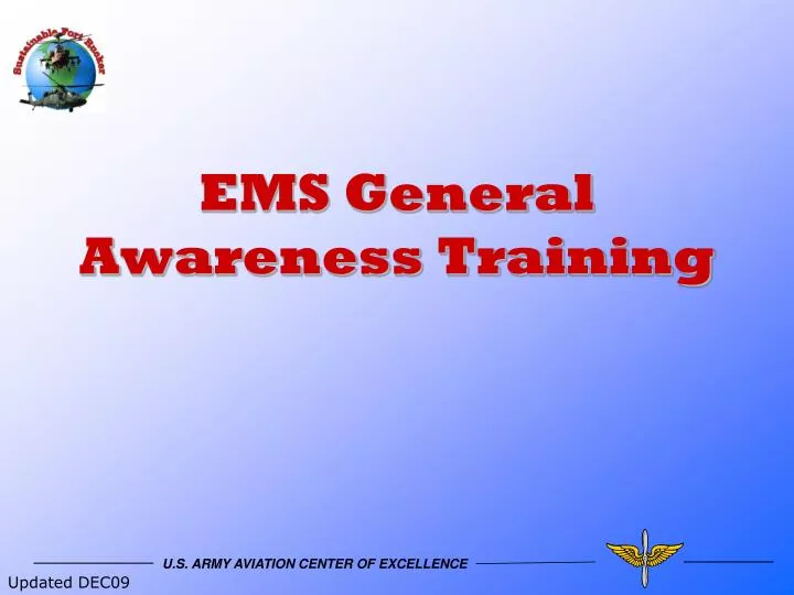 PPT - EMS General Awareness Training PowerPoint Presentation, free ...