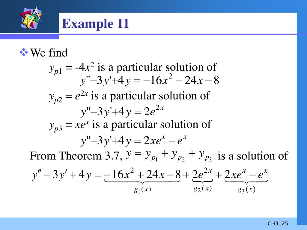 PPT Higher Order Differential Equations PowerPoint Presentation Free 