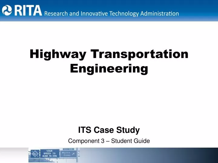 PPT - Highway Transportation Engineering PowerPoint Presentation, free ...