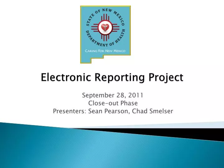 PPT - Electronic Reporting Project PowerPoint Presentation, free ...