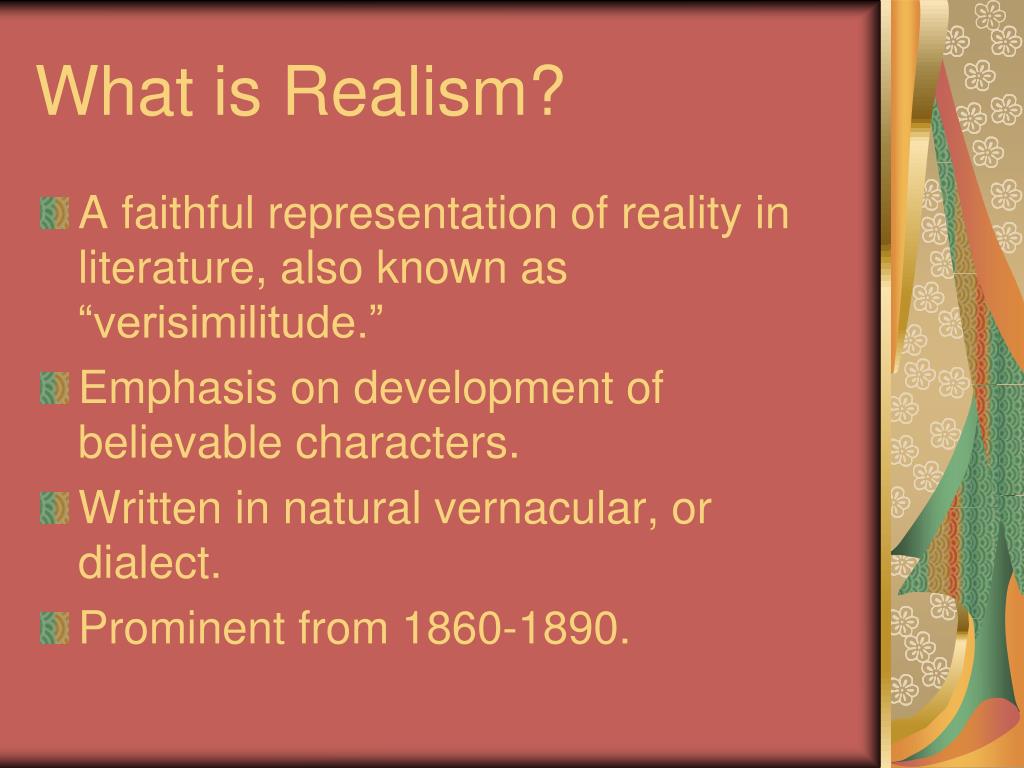 PPT - American Regionalism, Realism, and Naturalism PowerPoint ...