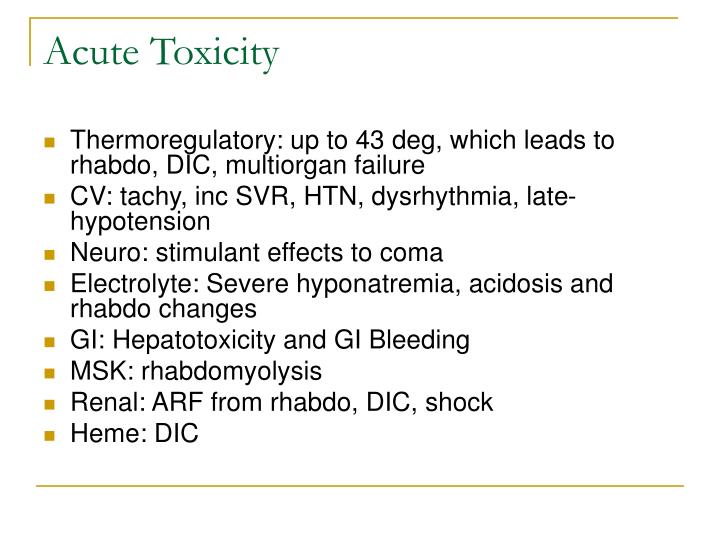 PPT - Amphetamine Toxicity PowerPoint Presentation - ID:6675863