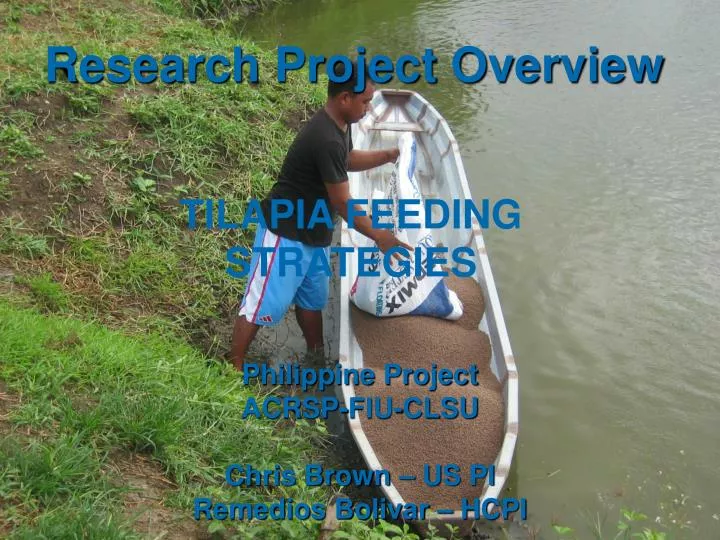 PPT - Research Project Overview PowerPoint Presentation, free download ...