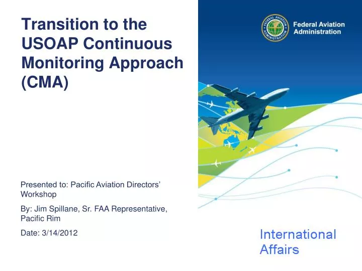 Ppt Transition To The Usoap Continuous Monitoring Approach Cma Powerpoint Presentation Id