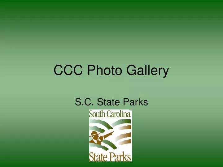 PPT - CCC Photo Gallery PowerPoint Presentation, free download - ID:6676917