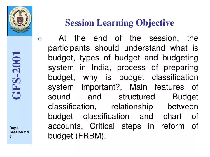 PPT - Session Learning Objective PowerPoint Presentation, free download ...