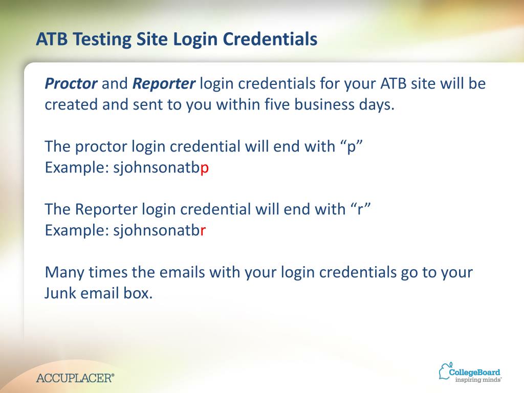PPT - Certification Training for Ability to Benefit Test Administrators ...