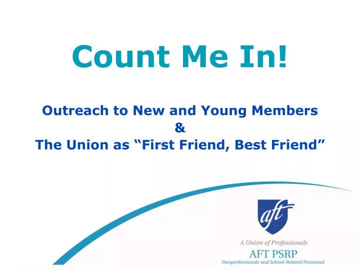 PPT - Count Me In! PowerPoint Presentation, free download - ID:6678676