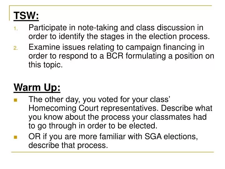 PPT - TSW: PowerPoint Presentation, free download - ID:6680032