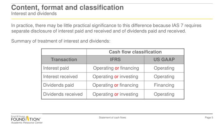 PPT - IAS 7 - Statement of cash flows PowerPoint Presentation - ID:6680058