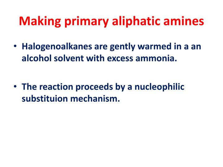 PPT - Amines PowerPoint Presentation - ID:6680375