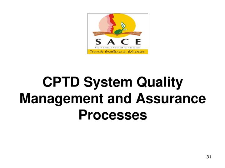 PPT - An Overview of the Continuing Professional Teacher Development ...