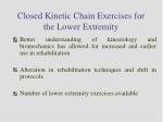 PPT - Kinetic Chain Exercises Open vs . Closed Kinetic Chain PowerPoint ...