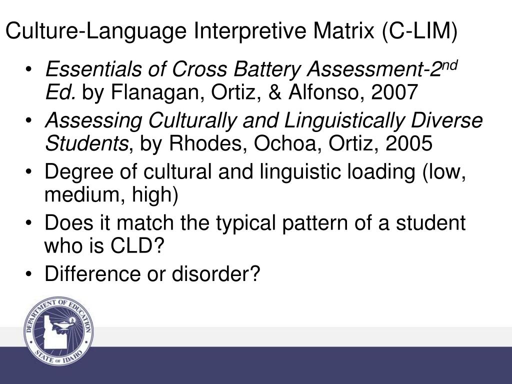PPT - Culturally and Linguistically Diverse (CLD) Students: How to Meet ...