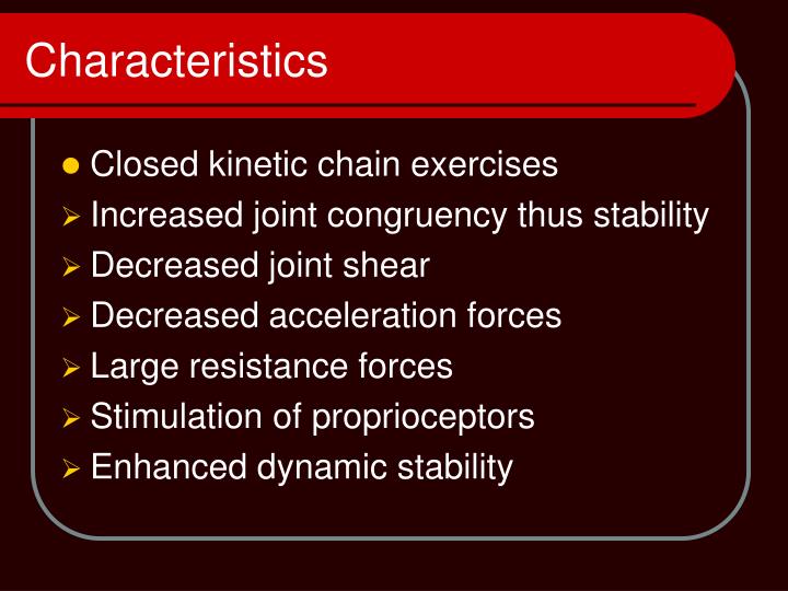 PPT - Open vs Closed Kinetic Chain Exercises PowerPoint Presentation ...