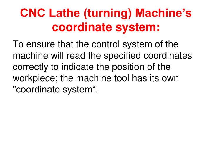 PPT - CNC Turning PowerPoint Presentation - ID:6681898