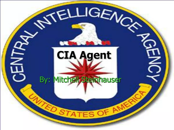 PPT - CIA Agent PowerPoint Presentation, free download - ID:6682251