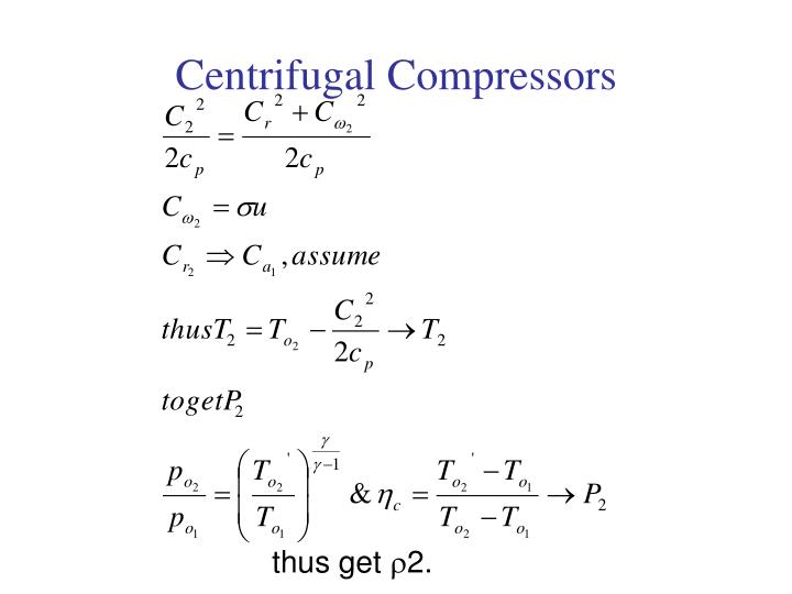 PPT - Centrifugal Compressors PowerPoint Presentation - ID:6682423