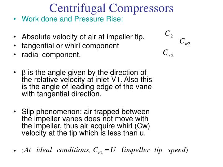 PPT - Centrifugal Compressors PowerPoint Presentation - ID:6682423