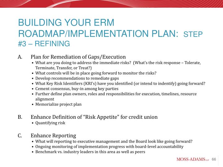 PPT - Enterprise Risk Management How Does ERM Apply to your Credit ...