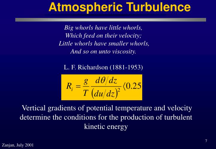 PPT - ATMOSPHERIC TURBULENCE IN ASTRONOMY PowerPoint Presentation - ID ...
