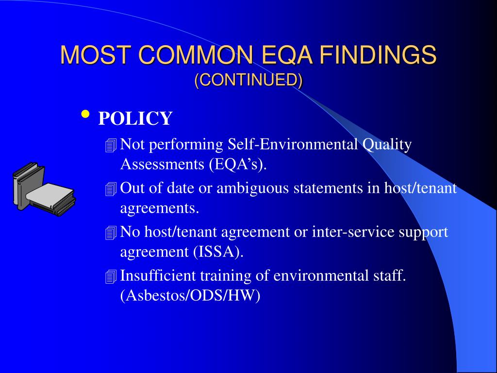 PPT - Environmental Quality Assurance and Compliance at Medical and ...