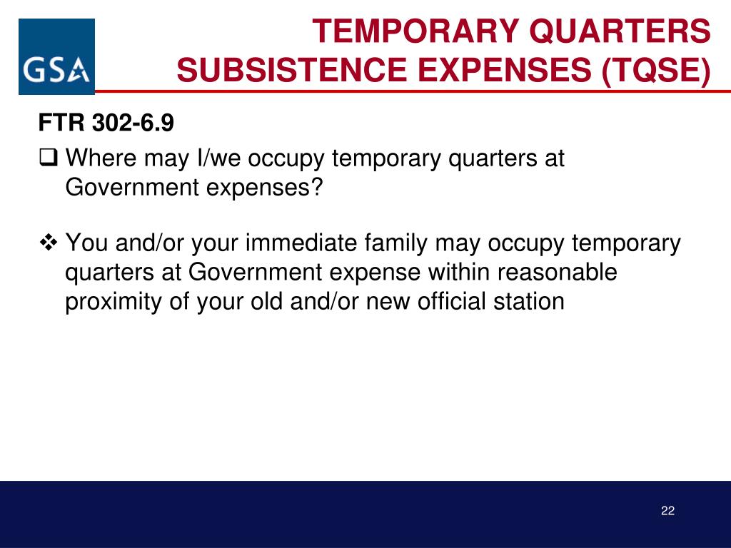 PPT - Federal Travel Regulation (FTR) for Non-Defense Agencies ...
