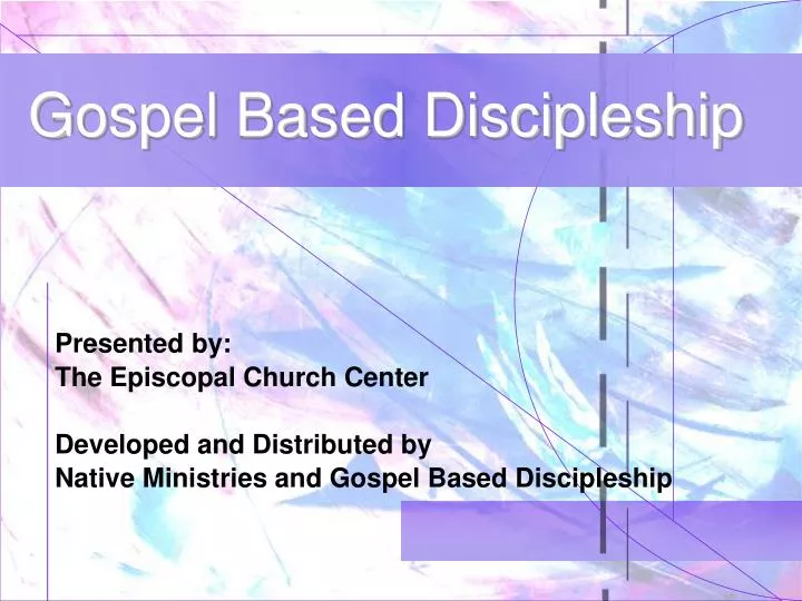 PPT - Gospel Based Discipleship PowerPoint Presentation, free download ...