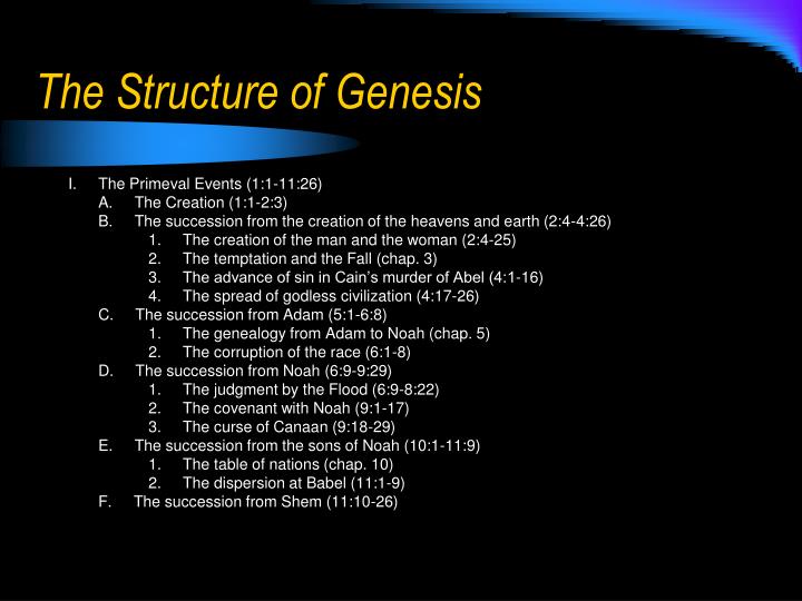 PPT - Genesis PowerPoint Presentation - ID:6685477