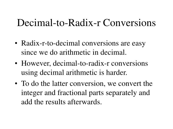 PPT - Positional Number Systems Decimal, Binary, Octal and Hexadecimal ... PPT - Positional Number Systems Decimal, Binary, Octal and Hexadecimal ...