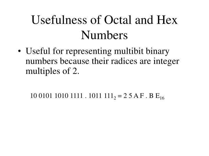 PPT - Positional Number Systems Decimal, Binary, Octal and Hexadecimal ... PPT - Positional Number Systems Decimal, Binary, Octal and Hexadecimal ...